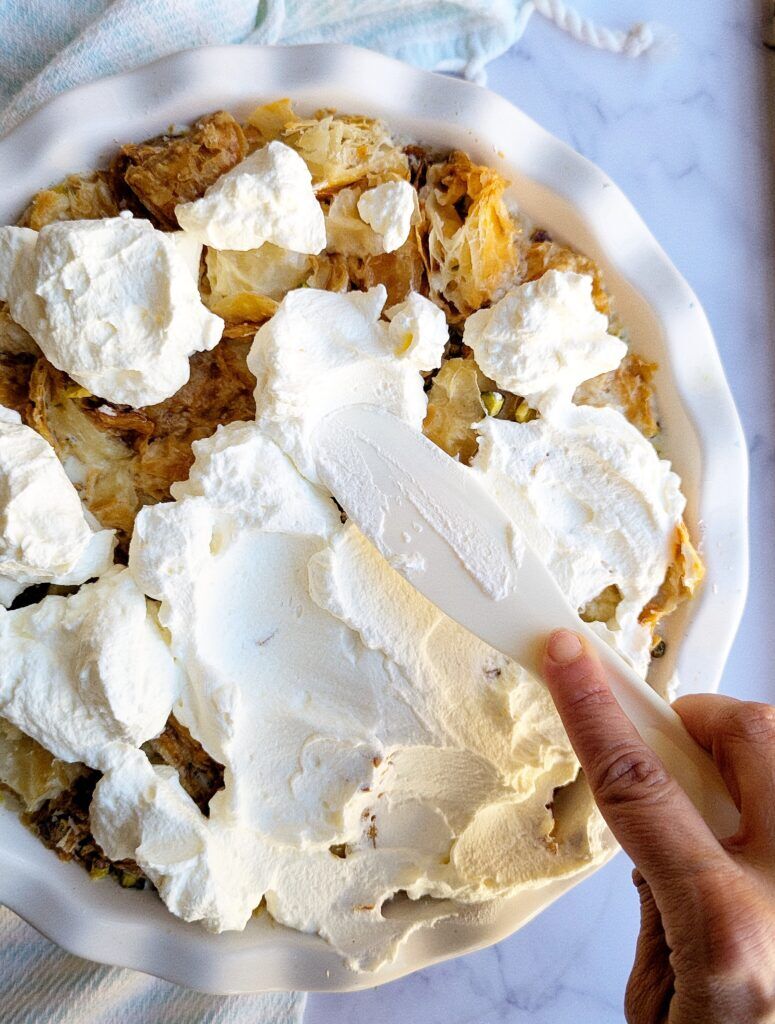 Om ali - Egyptian bread pudding - am what I eat
